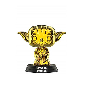 Star Wars Funko Chrome Yoda (2019 Galactic Convention)