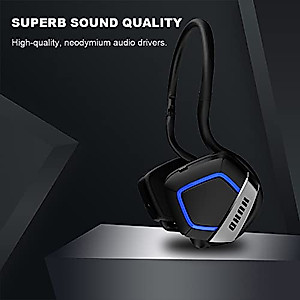 HUHD Wireless Gaming Headset for Switch 2.4G Wireless Gaming Headphones Switch,PC,PS4,PS5 with Adjustable Noise-Canceling Boom Microphone