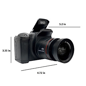 Digital Camera 16mp 2.4 Inch LCD Screen 16x Digital Zoom 720p Small Digital Camera Support Shooting, Recording Photography Video for Teens Students Boys Girls Seniors