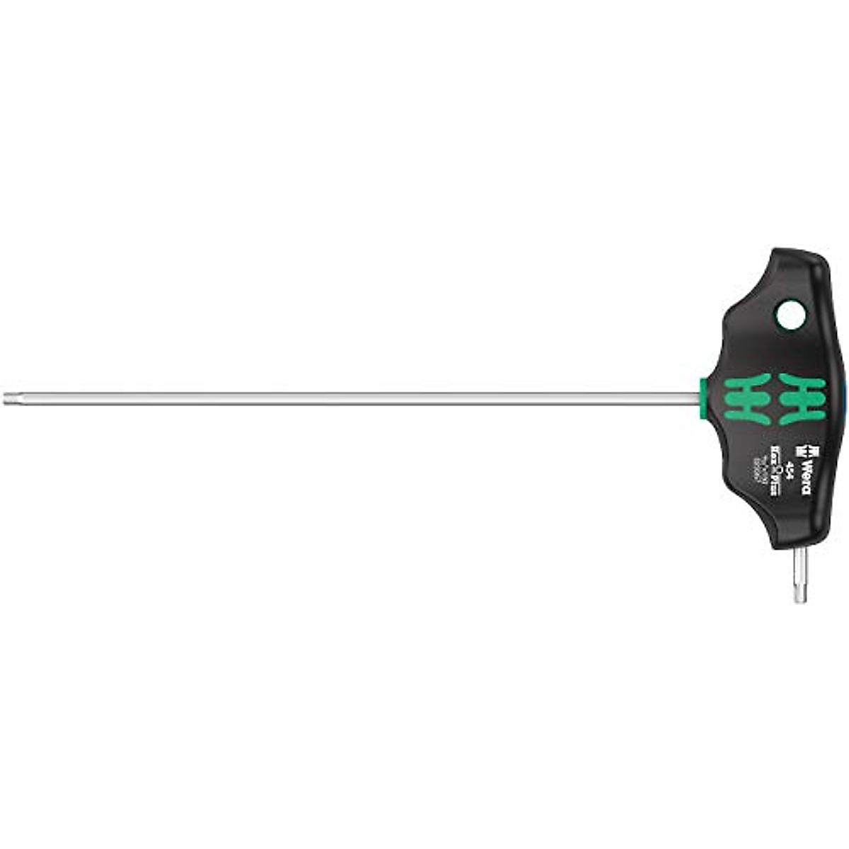 Wera - 5023451001 454/10 HF Set Imperial 1 Screwdriver Set T-Handle Screwdrivers Hex-Plus with Holding Function, Imperial, 10 Pieces