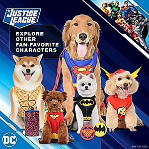 DC Comics Superhero The Flash Halloween Dog Costume – Small - | DC Superhero Halloween Costumes for Dogs, Funny Dog Costumes | Officially Licensed DC Dog Halloween Costume