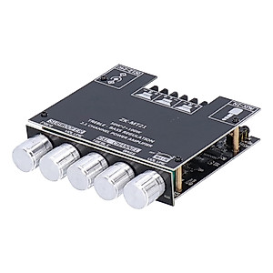 Hilitand 2.1 Channel Digital Power Amplifier Module, 20W x 2, BT 5.0, Surface Mount, Voltage: 12-24V, Impedance: 4-8 Ohm, For 20-100W Speakers, Hilitand57pec09ka8