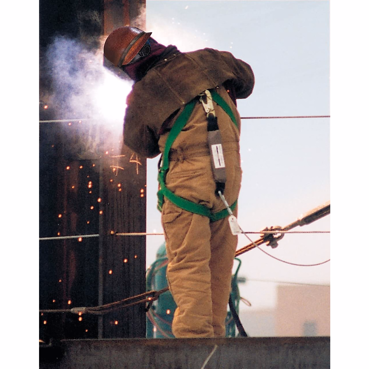 MSA 468096 Staz-On Replacement 4 Point Suspension -Size: Large, Skullgard Helmet Accessory, Cap/Hat-Style Hard Hat Suspension, Adjustable Component, Replaceable & Durable Gear