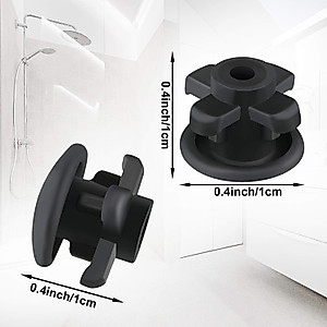 BBTO 8 Pieces Replacement Part Reservoir Tank Valve Rubber Gasket for Water Flossers, Washer Reservoir Plug Compatible With Waterpik WP100, WP900, WP112, WP250, WP300, Ultra, Nano, Traveler, VAVA, H2o