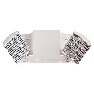 Ciata Led Emergency Lights with Battery Backup, for Home Power Failure, Hardwired with Adjustable Heads, Backup Battery, Emergency Lights for Business, Indoor Emergency Lights