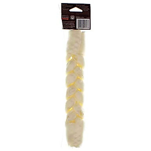 Hartz Natural Rawhide Retriever Braids, 10", 1 ea