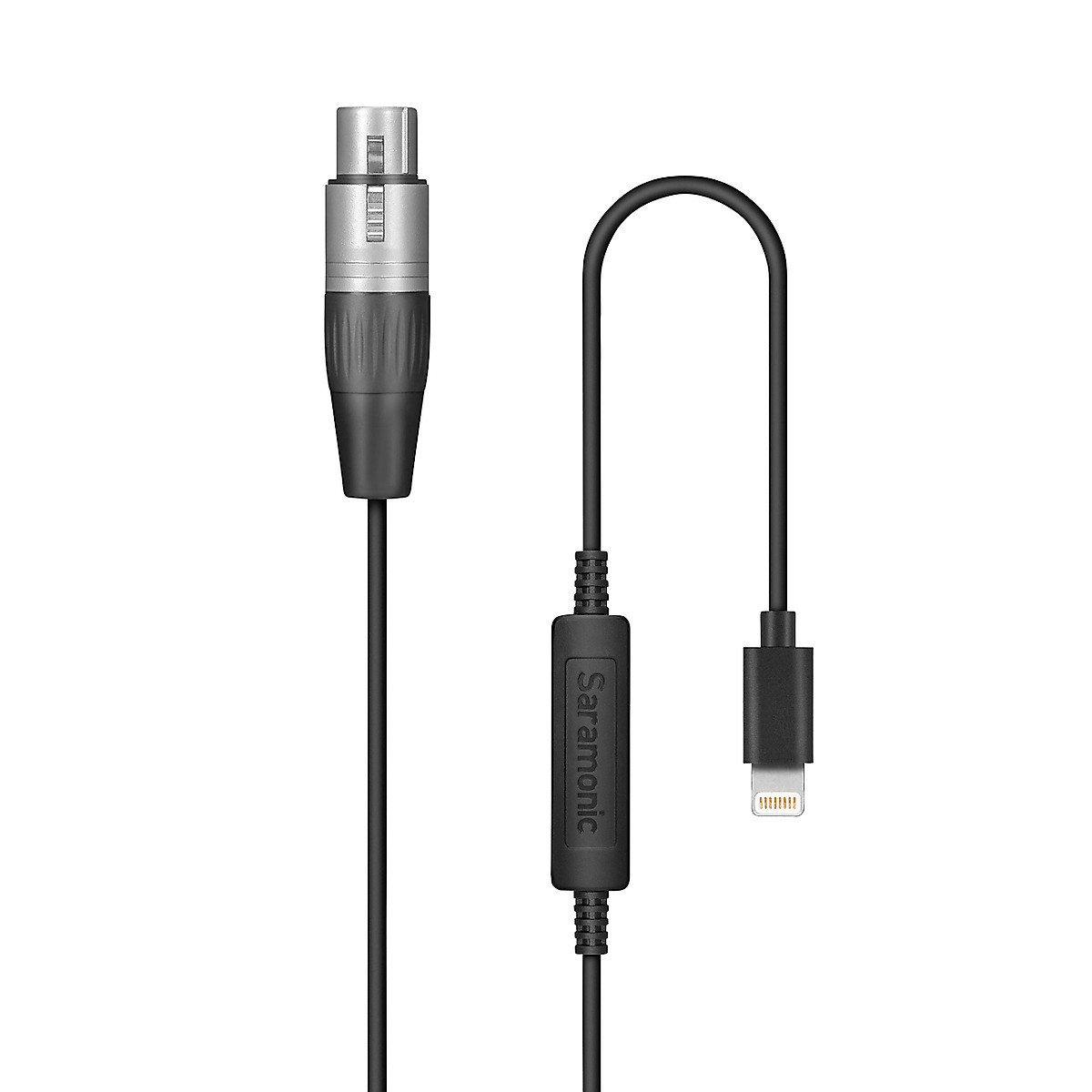 Saramonic XLR Female to Apple Lightning Microphone Interface Cable for iPhone & iPad (LC-XLR)