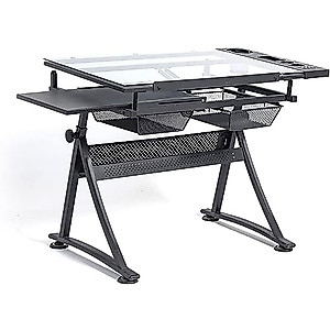 XiVue Drafting Tables American Children Adult Liftable Glass Drawing Table Art Work Table