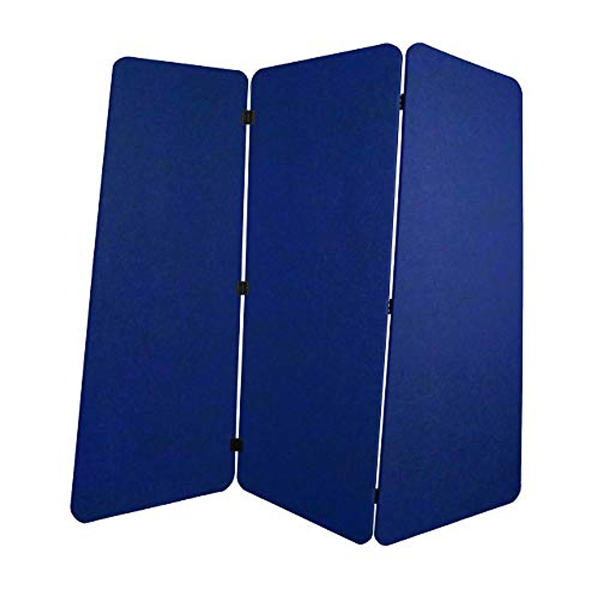 Versare SoundSorb VersiPanel | Acoustic Room Divider | Lightweight Portable Partition | Folding Sound-Dampening Wall |6' x 5' Blue SoundSorb Panels