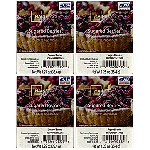 Mainstays Sugared Berries Wax Cubes 4-Pack