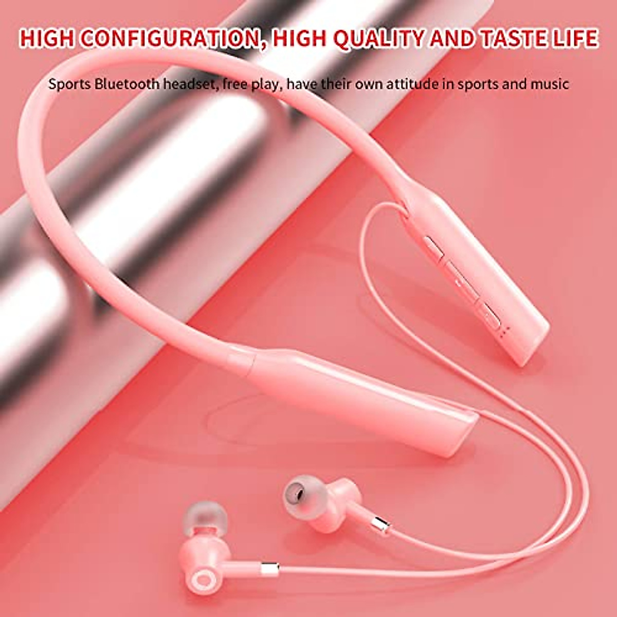 #Q9YgU6 Wireless Bluetooth Headset Neck Wear Sports Stereo Pluggable Card with Large Capacity Pluggable Cartoon