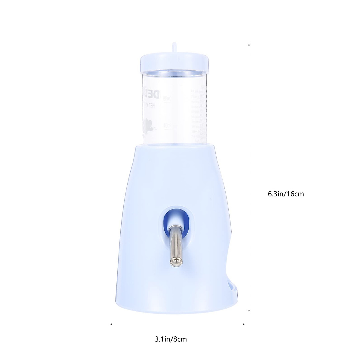 POPETPOP Hamsters Hamster Water Bottle Cage Water Feeder Pet Feeder Hamster Drinking Bottle Hamster Bowl Delicate Pet Automatic Feeder Hamster Food Bowl Hamster Tank Rabbit Pp Tableware