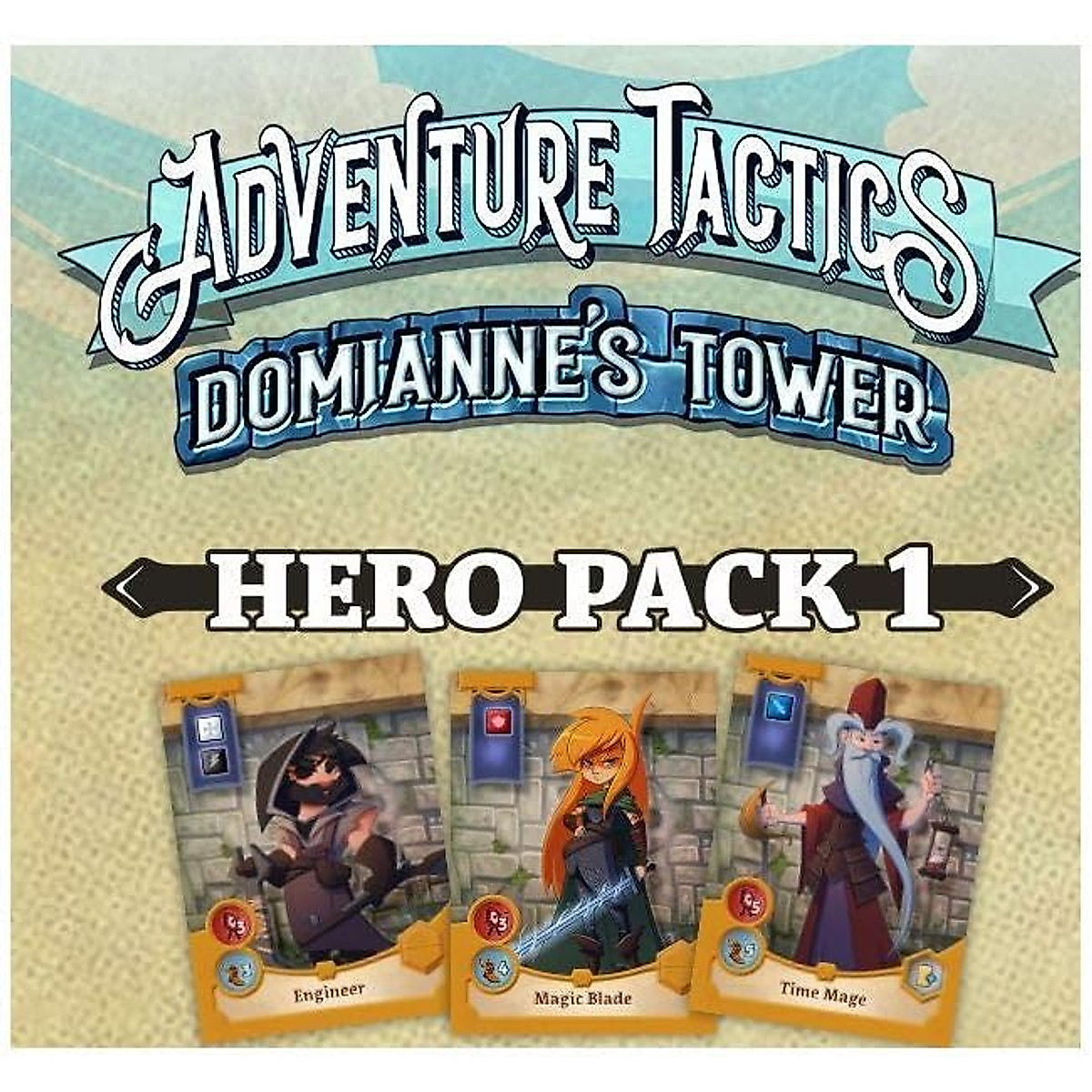 Letiman Games Adventure Tactics: Domiannes Tower - Hero Pack, Small