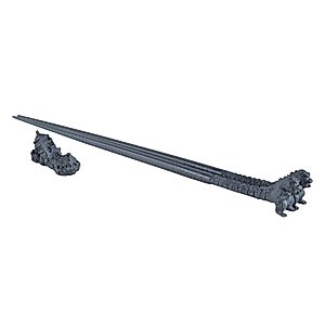 Falkert Figure Godzilla with Chopstick Rest, Gray