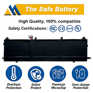 BN06XL L68299-005 Laptop Battery Replacement for HP Spectre X360 15 15-EB 15-EB0005UR X360 Convertible 15-EB0005NI Series Notebook BN06072XL L68235-1C1 HSTNN-IB9A 68299-0055 11.55V 72.9Wh 6000mAh