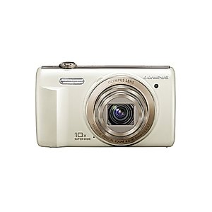 Olympus VR-340 16MP Digital Camera with 10x Optical Zoom (White) (Old Model)