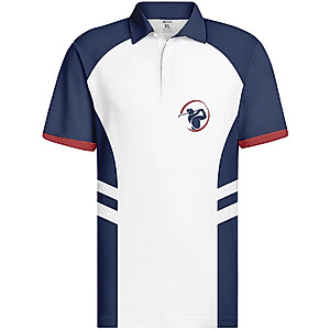 HIVICHI Golf Shirts for Men Polo Shirt for Men Funny Polo Shirt Swing American Flag Shirts Patriotic Crazy Dry Fit Golf Gifts