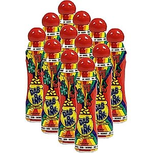 Dab-O-Ink One Dozen 3oz Red Bingo Dauber
