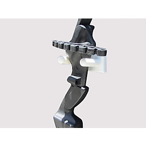 KR Ideas Vertical Archery Bow Holder (Made in The USA) (White)