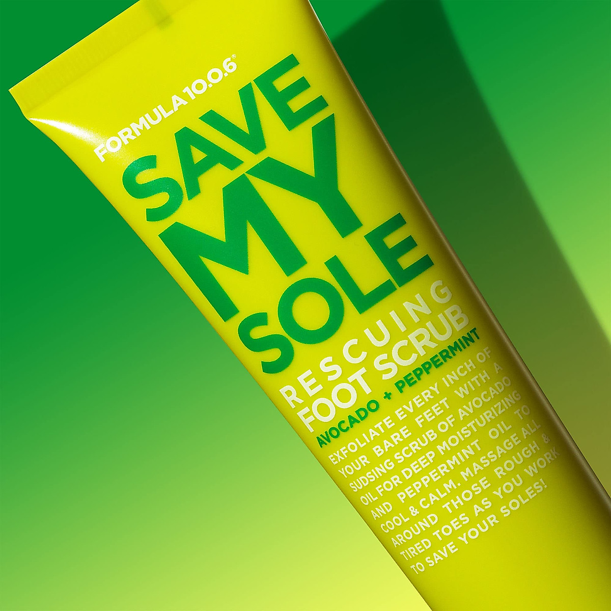 FORMULA 10.0.6 - Save My Sole Rescuing Foot Scrub Exfoliating Foot Treatment 3.4 fl oz (100ml)