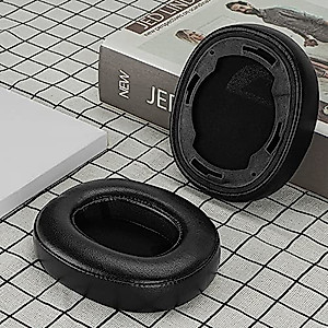 Geekria QuickFit Ear Pads for Turtle Beach Stealth Elite 800 Headphones Ear Cushions, Headset Earpads, Ear Cups Cover Repair Parts (Black)