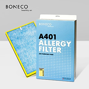 Boneco A401 High Efficiency Particulate Air (HEPA) Filter with Activated Carbon for Removing Odor, Dust and Other Air Pollutants