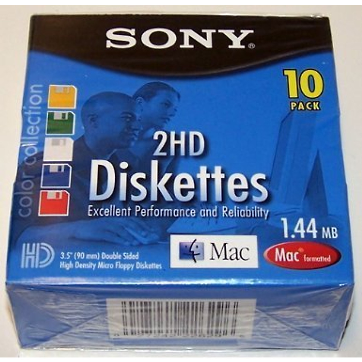 Sony-2HD Micro Floppy Diskettes Mac formatted