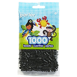 Perler Bead Bag, Bundle of Black and White