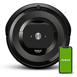 iRobot Roomba E5 (5150) Robot Vacuum - Wi-Fi Connected, Compatible with Alexa, Ideal for Pet Hair, Carpets, Hard, Self-Charging Robotic Vacuum, Black (Renewed)