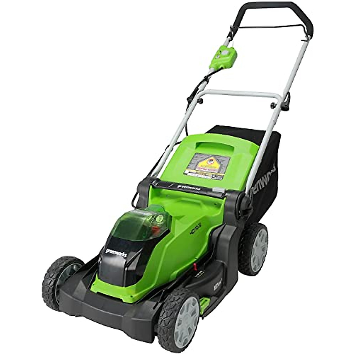 Greenworks 40V 17 inch Cordless Lawn Mower,Tool Only, MO40B01