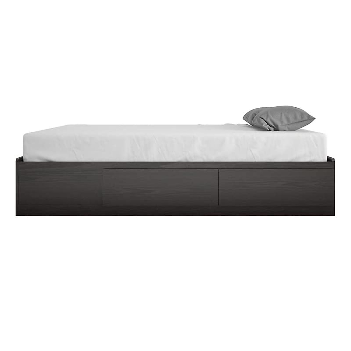Ameriwood Home Full Platform Bed with Drawers, Espresso