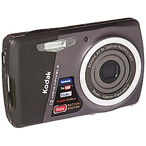 Kodak EasyShare M531 14MP 3x/5x Zoom HD Camera Black