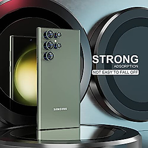 Choiche for Samsung Galaxy S23 Ultra Camera Lens Protector, Scratch-Resistant Tempered Glass with Alloy Edge Camera Cover Screen Protector Decoration Accessories for S23 Ultra 5G 2023 – Green