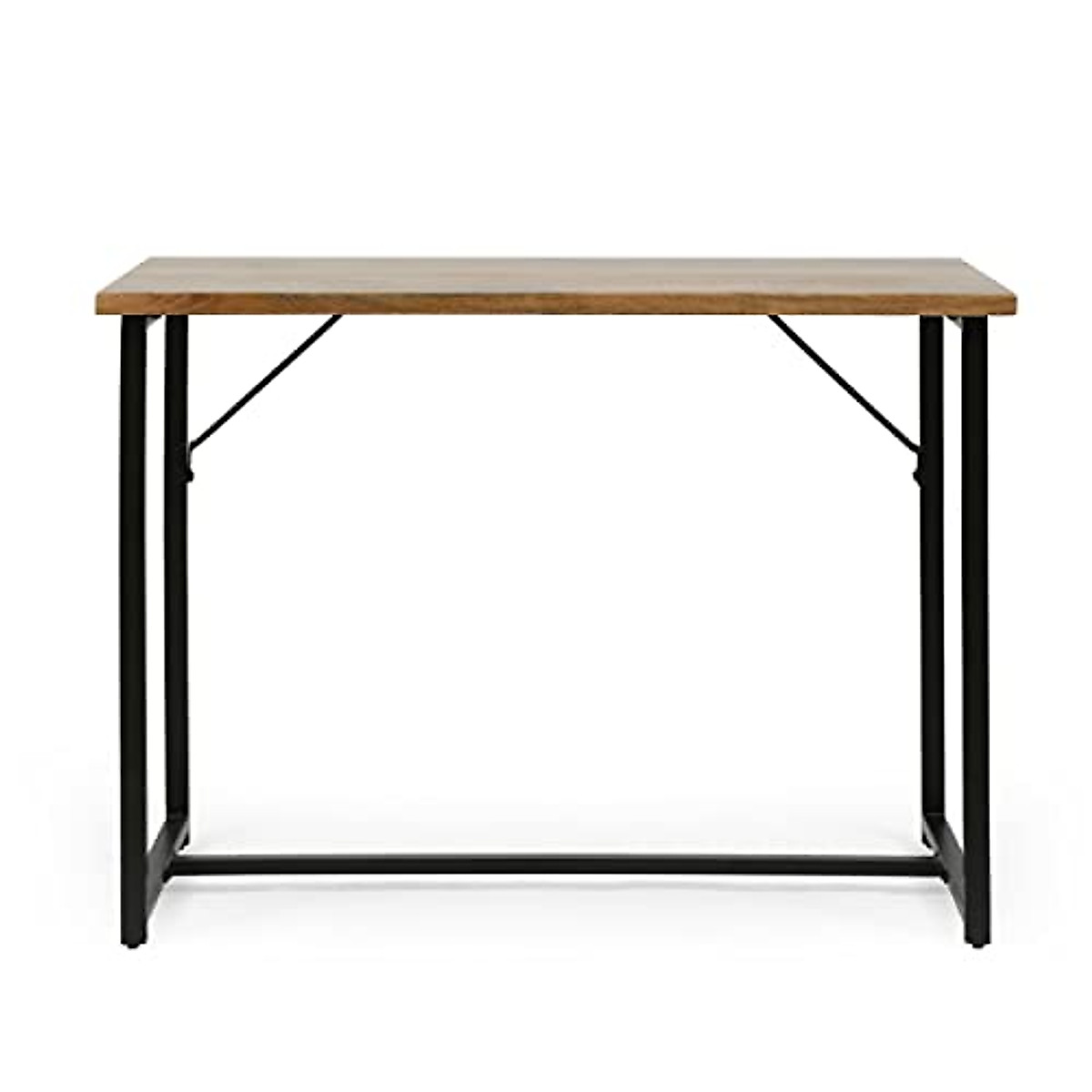 Christopher Knight Home Vinton Desk, Black + Honey Brown