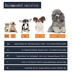 YAODHAOD Pet Dog Sweater Thickening Warm Pup Dogs Clothes Winter Doggie Sweatshirt Soft Pet Cat Sweater Coat for Small Medium Dogs Boy Girl Clothes (X-Large, Christmas)