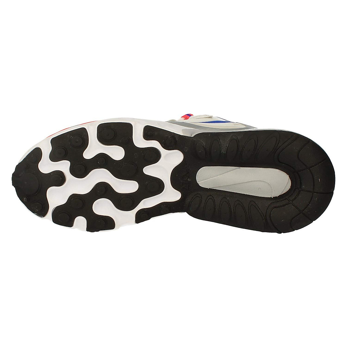 Nike Womens Air Max 270 React Running Trainers CW3094 Sneakers Shoes (UK 7 US 9.5 EU 41, White Racer Blue Flash Crimson 100)