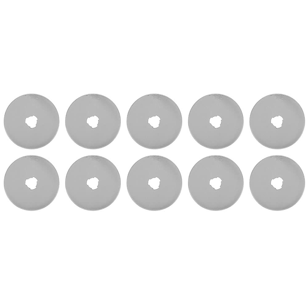 45mm Roller Wheel Round Knife Blade Replacement Kit, Blade, Long Lasting, Cuts 6 Layers of Fabric, Suitable for Paper, Fabric, Leather, Made of SKS-7 Material