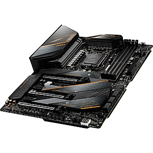 MSI MEG Z490 ACE Gaming Motherboard (ATX, 10th Gen Intel Core, LGA 1200 Socket, SLI/CF, Triple M.2 Slots, USB 3.2 Gen 2, Wi-Fi 6, Mystic Light RGB)