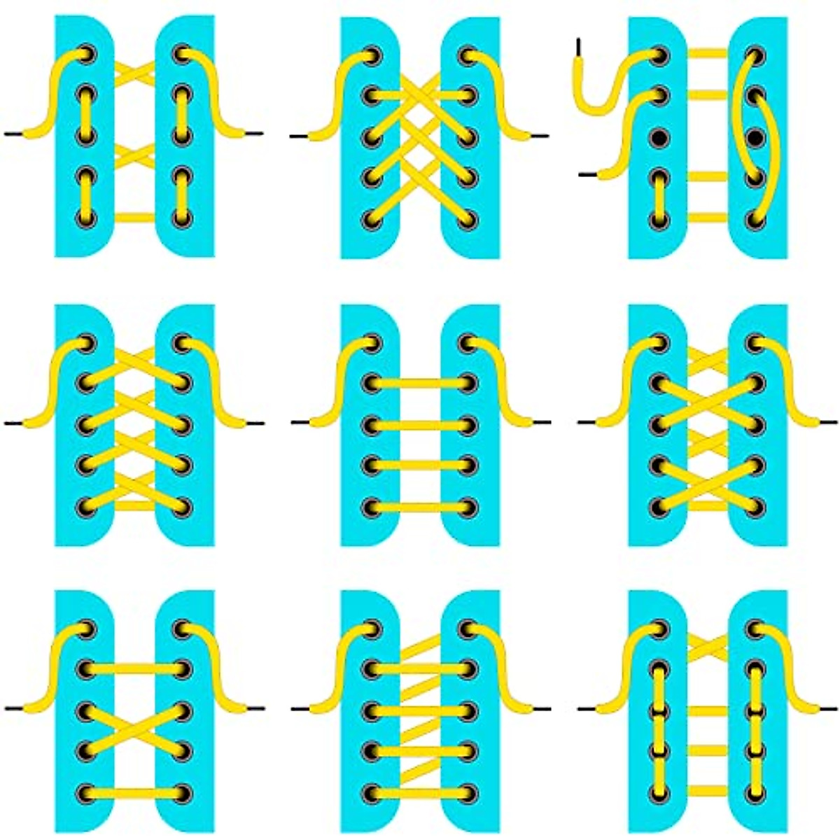 FEQO 30 Pairs Colored Shoe Laces 47 Inch Shoestrings Flat Shoelaces Colorful Shoe Laces for Sneakers Boots Skate Shoes Sport Shoes