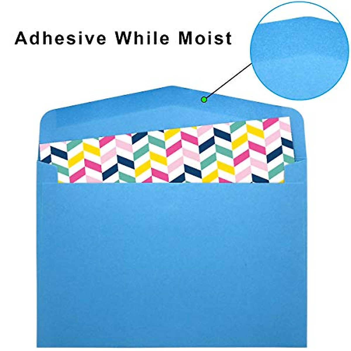 FANCY LAND 36 Colorful Greeting Cards Bright Pattern Note Cards with Colored Envelopes Stickers Blank Inside Cards Office School Home Kids