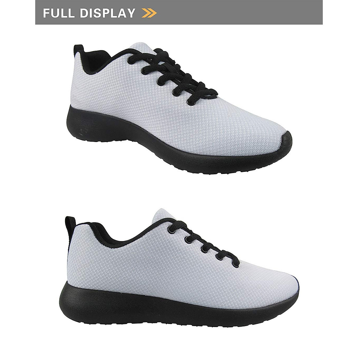 HUISEFOR Dog Paw Printed Casual Sneaker for Women, Comfort Breathable Mesh Running Shoes Non Slip Race Athletic Sport Shoes for Girls Birthday Gifts