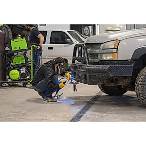 Forney Easy Weld 261, 140 FC-i MIG Welder, 120V, Green & 42300 Flux Core Mig Wire, Mild Steel E71TGS.030-Diameter, 2-Pound Spool