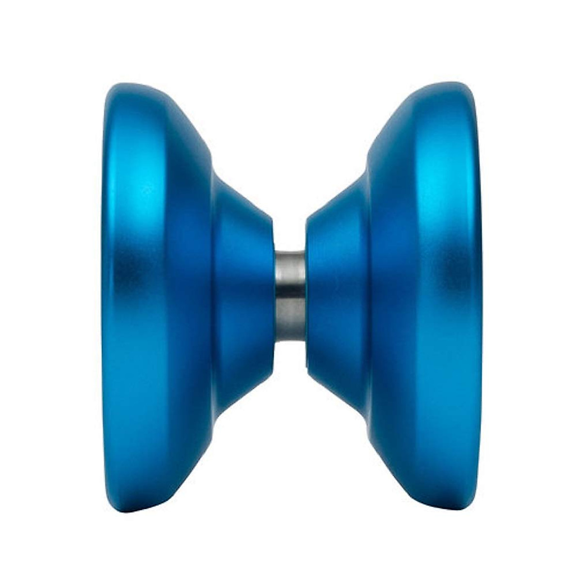 YoYoFactory Wide Angle Shutter Yo-Yo Blasted Aluminum Finish (Aqua)
