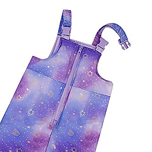 LONDON FOG baby girls With Snowbib and Puffer Jacket Snowsuit, Lilac Ombre, 18 Months US