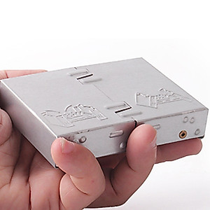 LEIPUPA Stove Folding Emergency Camping Stove with Pot Support Rack, Ultra Lightweight & Easy to Use