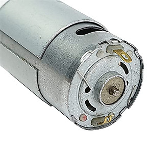 SHENGLE 390 18000RPM 6 Volt Electric Motor, RS390 6V Motor Drive Gearbox Accessory for Kids Ride On Car Children Ride on Toys Parts