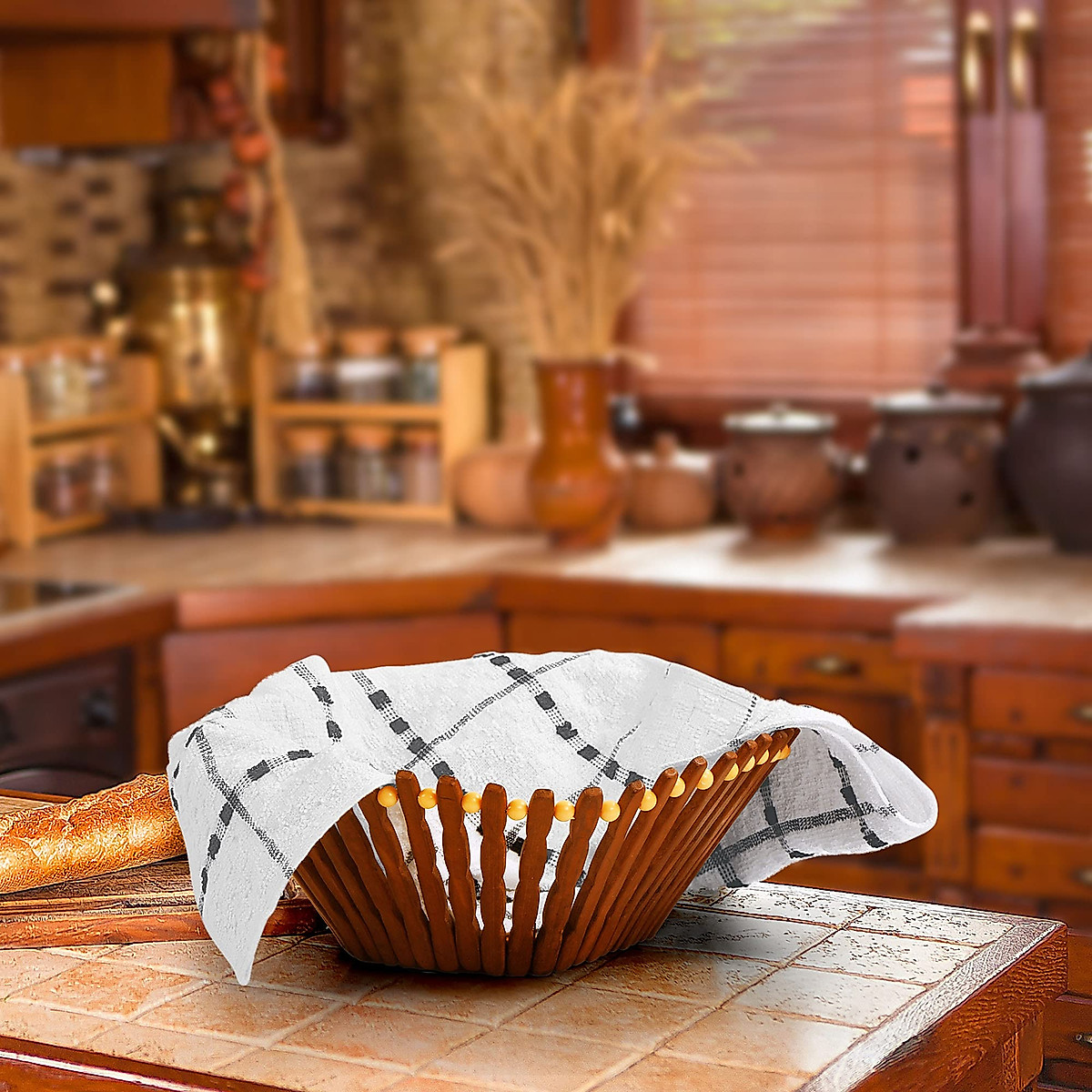 Utopia Towels Bundle of 24 Kitchen Dish Towels & Bar Mops - 12 Pack Tea Towels - 12 Pack Bar Towels - 100% Ring Spun Cotton - Soft, Absorbent & Multipurpose (Grey)