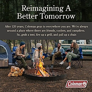 Coleman Scented Outdoor Citronella Candle with Wooden Crackle Wick, Pine Scent, 6 oz (Pack of 6)