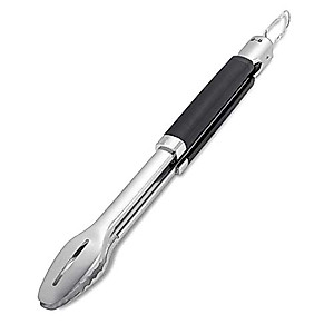 Weber Precision Grill Tongs, 18 inch, Stainless Steel