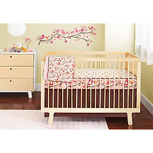Skip Hop Complete Sheet 4 Piece Crib Bedding Sets, Springtime Birdie (Discontinued by Manufacturer)